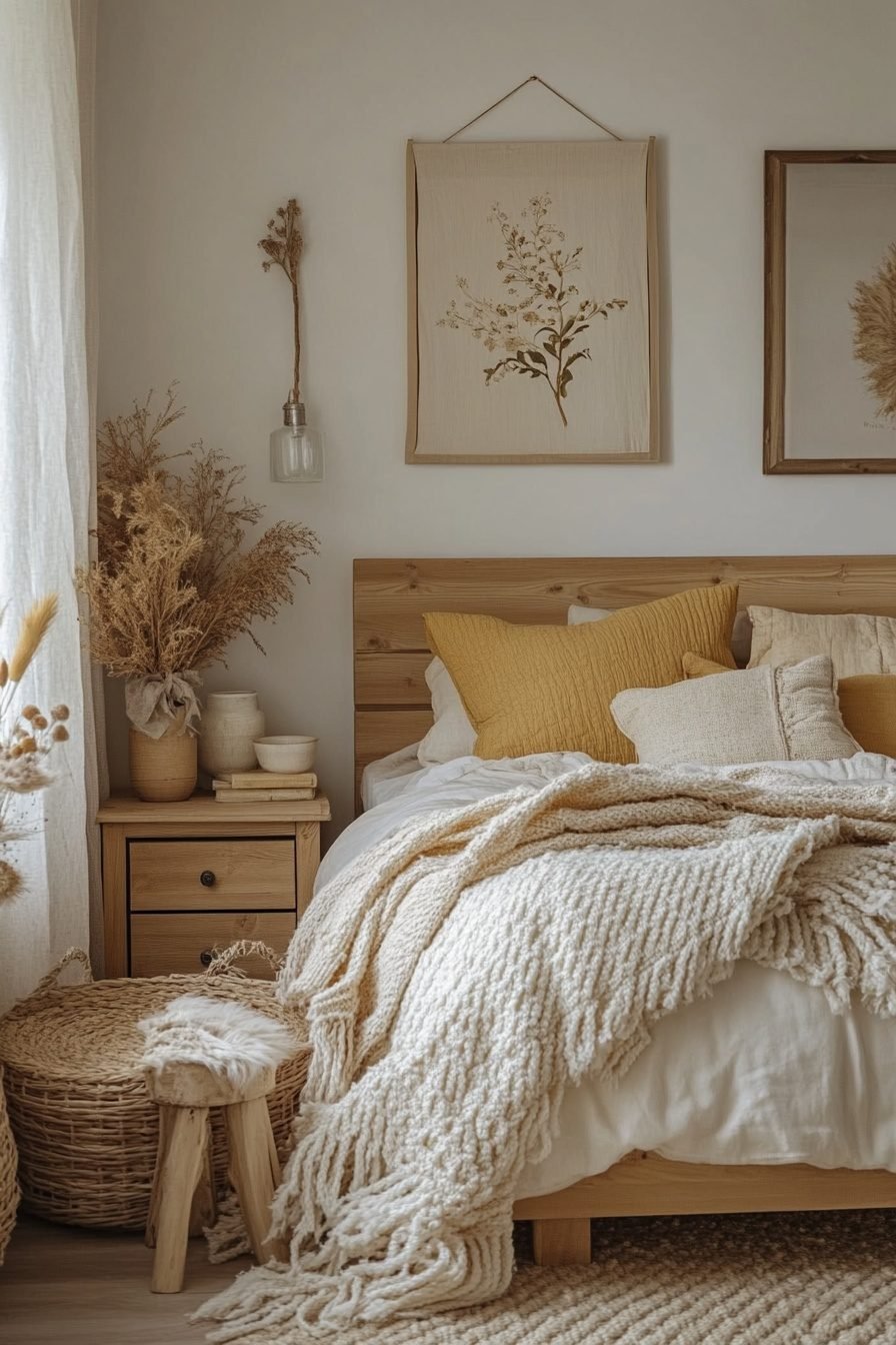 29 Yellow Boho Bedroom Ideas To Bring Bold And Beautiful Hues To Your ...