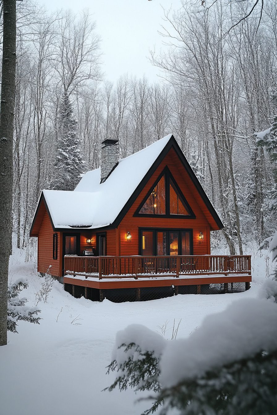 29 Small Cabin Exterior Ideas To Help Your Cabin Blend With Nature ...