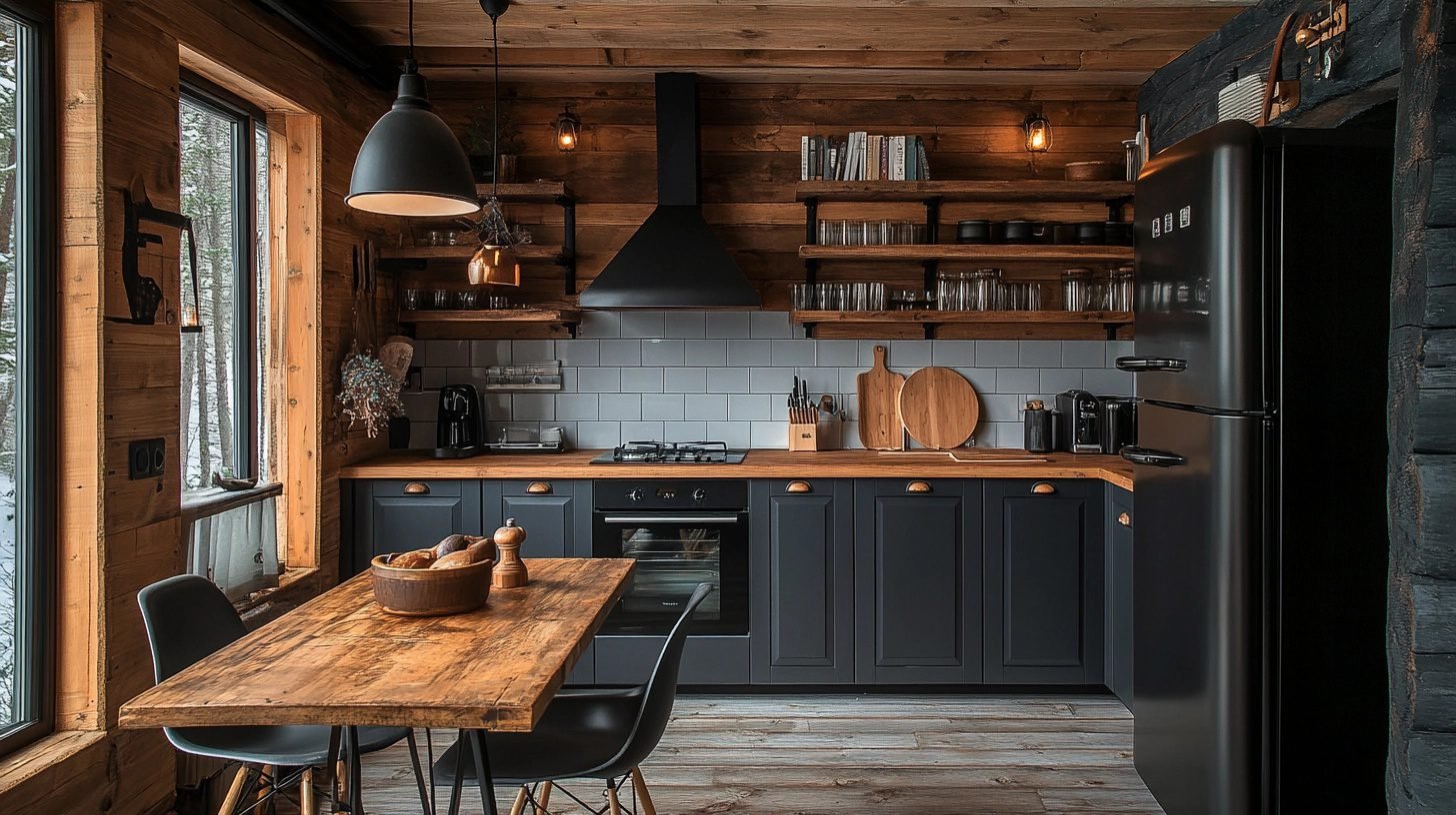 29 Small Cabin Kitchen Ideas For A Warm And Inviting Cooking Area ...