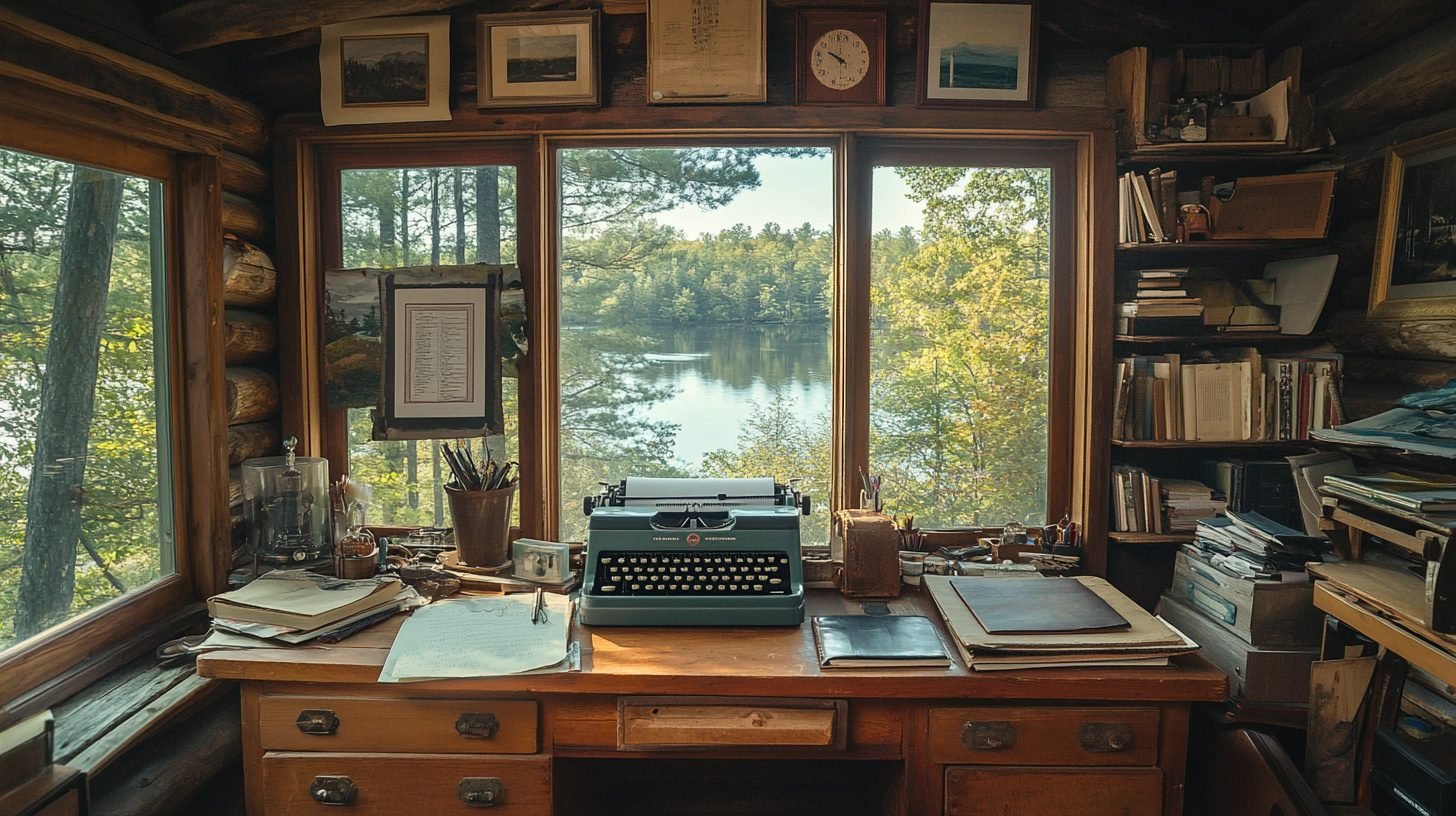 29 Small Cabin Office Ideas For Organizing Your Work Space In A Tiny ...