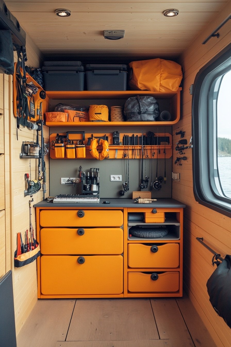 29 Small Fishing Cabin Interior Ideas To Create The Ultimate Fishing ...