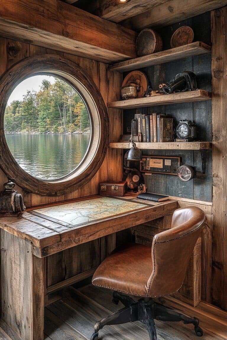 29 Small Fishing Cabin Interior Ideas To Create The Ultimate Fishing ...
