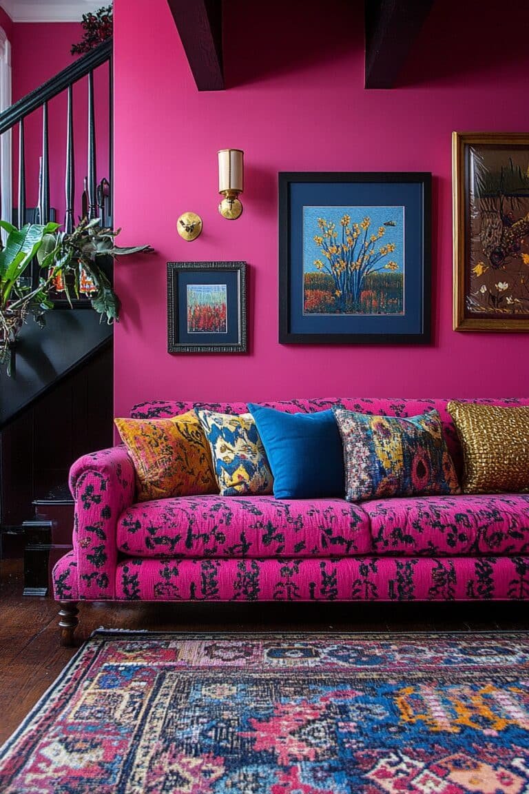 29 Pink Living Room Ideas To Brighten Your Space With A Playful Twist ...