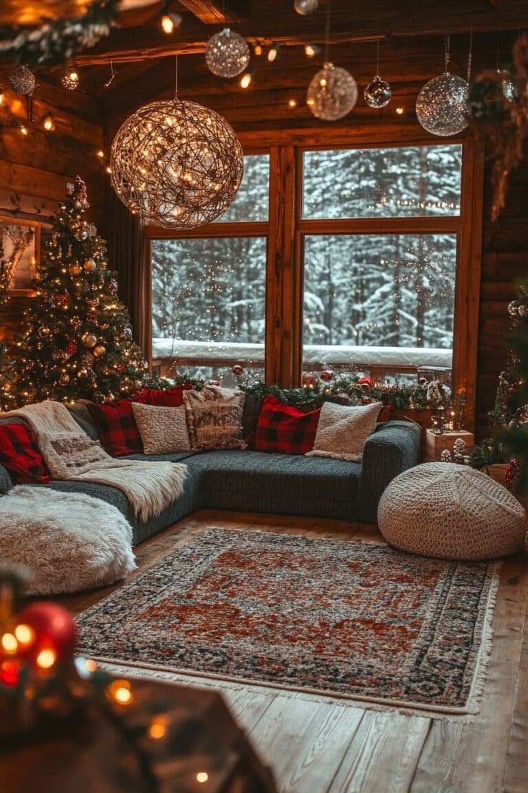 29 Cozy Christmas Decor Ideas To Create A Warm Holiday Atmosphere ...