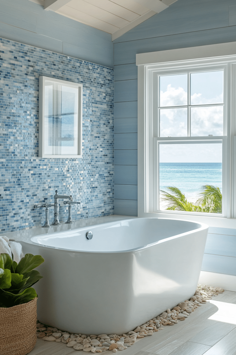 29 Chic Nautical Bathroom Ideas To Bring Coastal Vibes Indoors - Learn ...