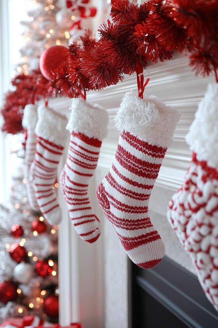 29 Christmas Fireplace Decor Ideas To Fill Your Home With Seasonal ...