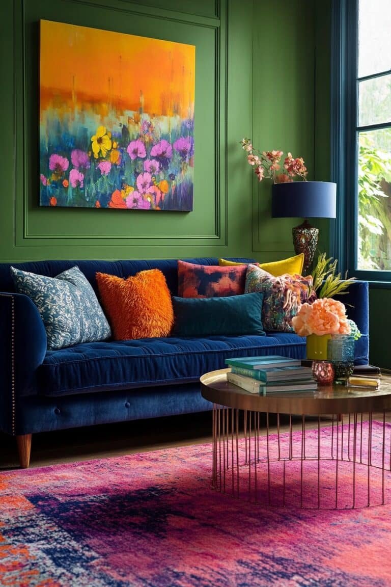 29 Green Living Room Ideas To Refresh Your Space - Learn California