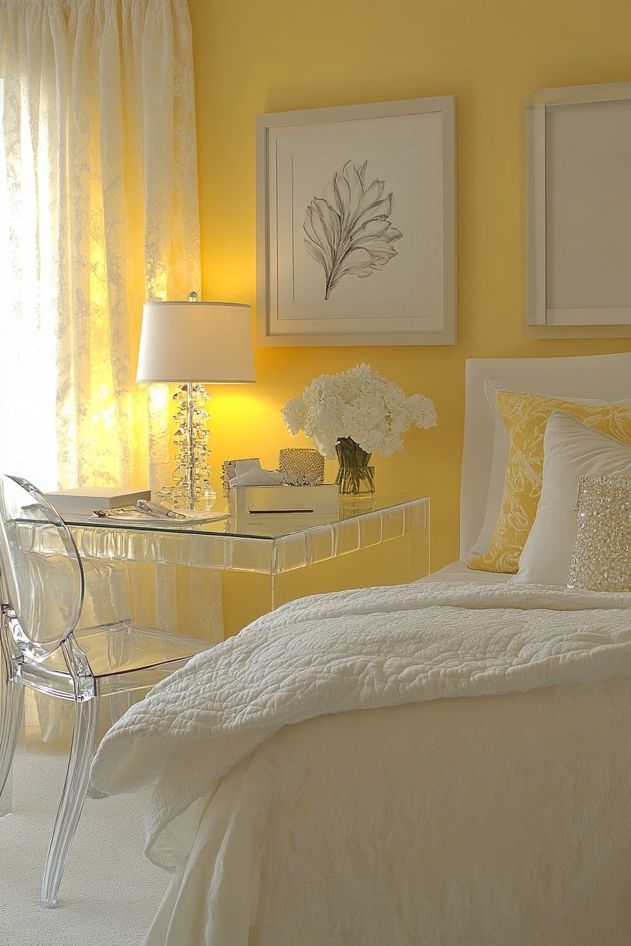 29 Yellow Fantasy Bedroom Ideas To Bring Sunshine Into Your Space ...