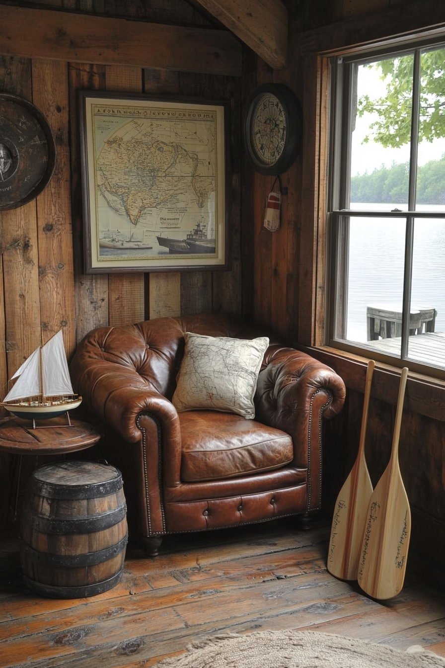 29 Small Fishing Cabin Interior Ideas To Create The Ultimate Fishing ...