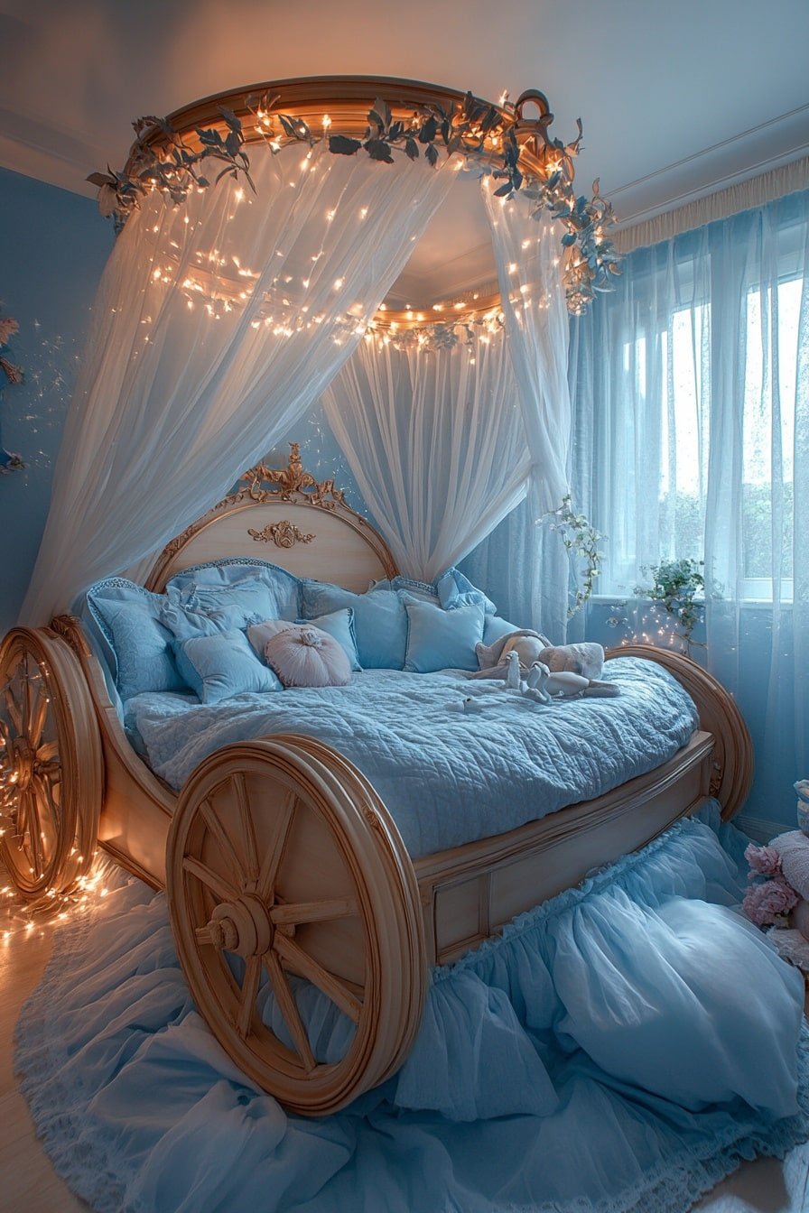 29 Blue Fantasy Bedroom Ideas To Create A Tranquil And Enchanting ...