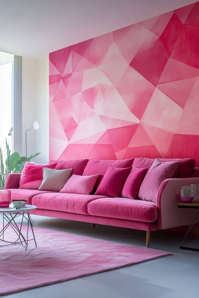 29 Pink Living Room Ideas To Brighten Your Space With A Playful Twist ...