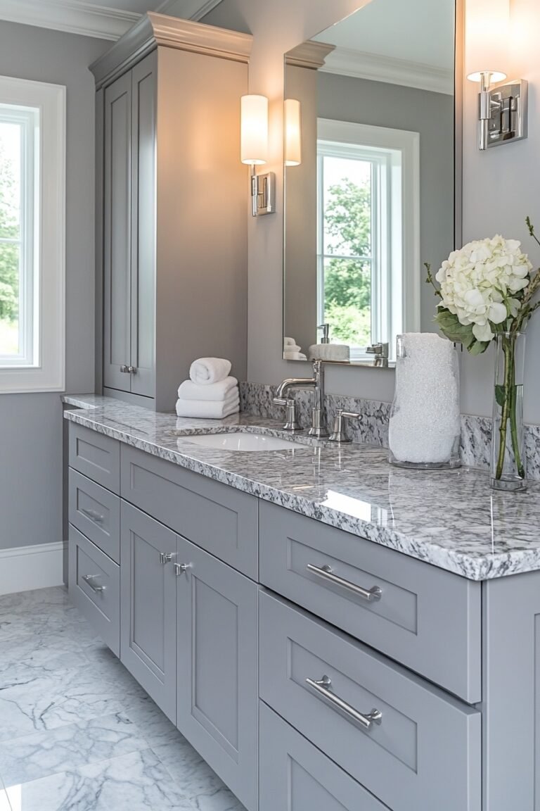 29 Grey Bathroom Decor Ideas For A Modern And Chic Space - Learn California