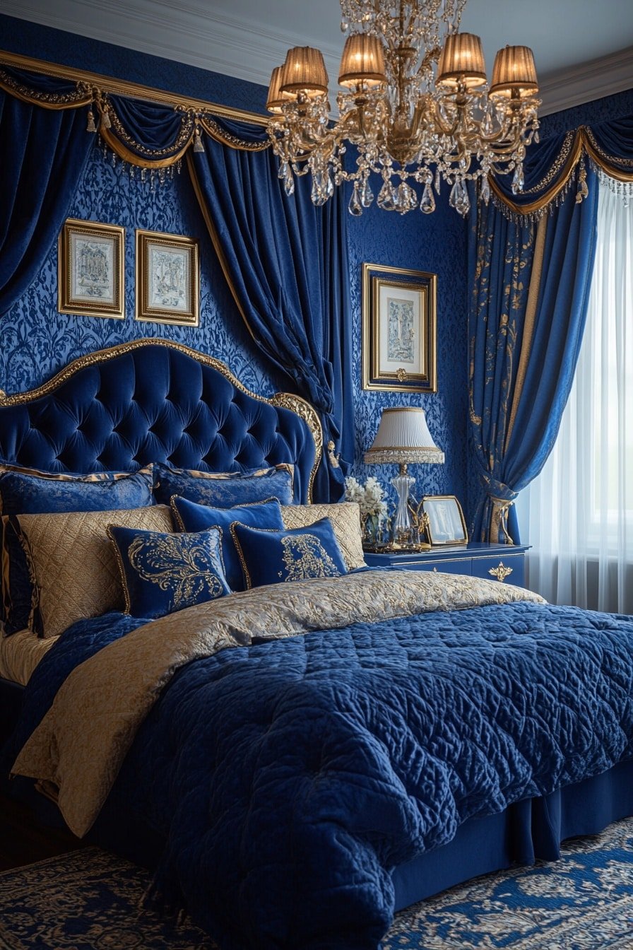 29 Blue Fantasy Bedroom Ideas To Create A Tranquil And Enchanting ...