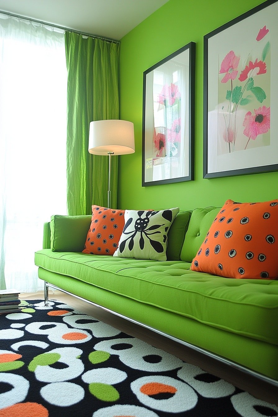 29 Green Living Room Ideas To Refresh Your Space - Learn California