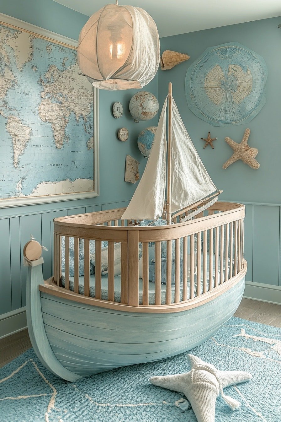 29 Ocean Nursery Ideas For A Relaxing And Playful Coastal Room - Learn ...