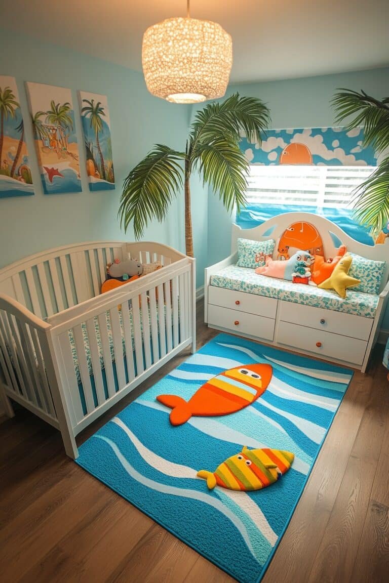 29 Ocean Nursery Ideas For A Relaxing And Playful Coastal Room - Learn ...