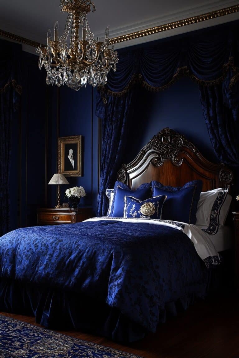 29 Blue Fantasy Bedroom Ideas To Create A Tranquil And Enchanting ...