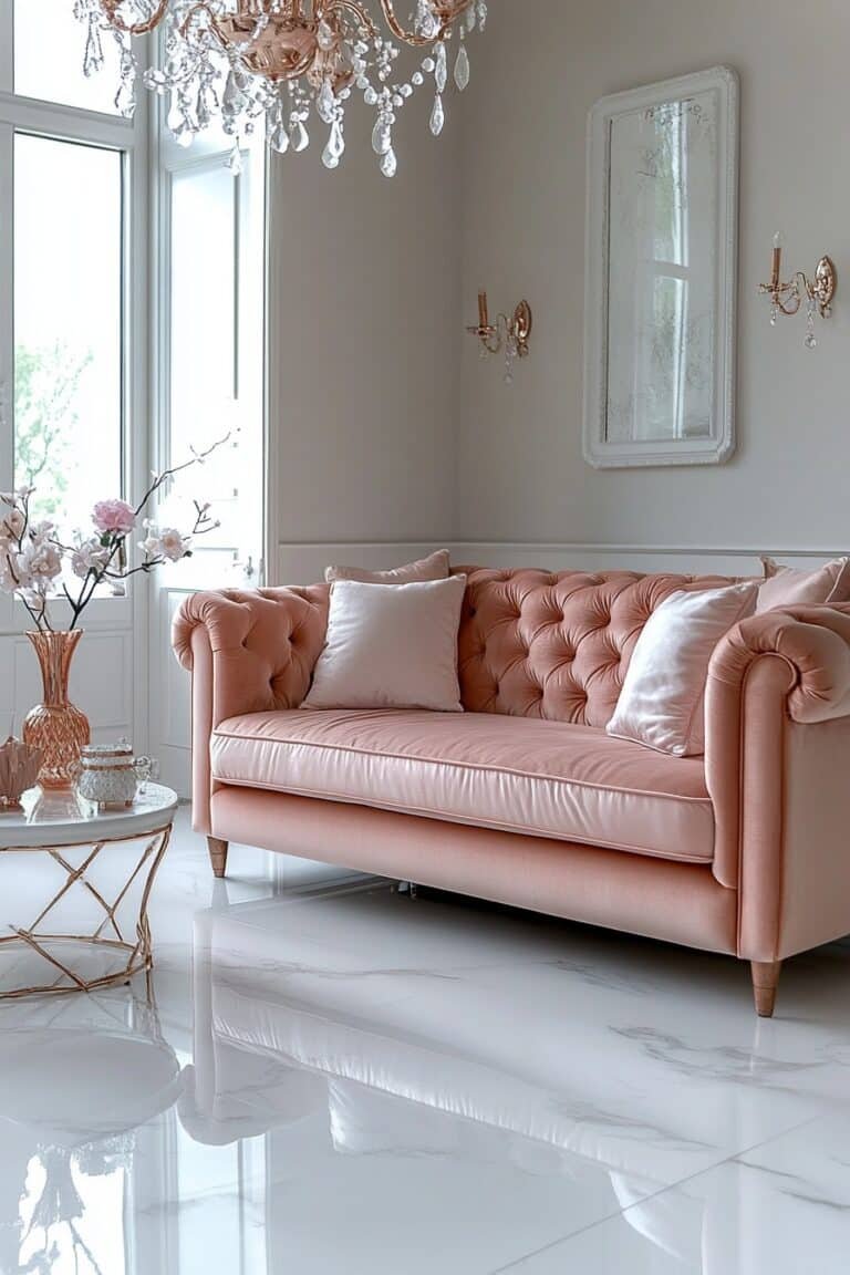 29 Pink Living Room Ideas To Brighten Your Space With A Playful Twist ...