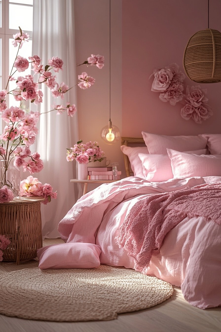 29 Pink Fantasy Bedroom Ideas For A Feminine And Magical Vibe - Learn ...