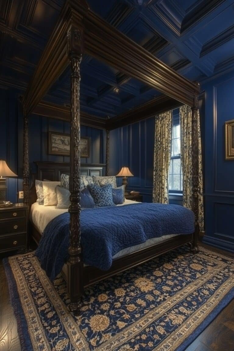 29 Moody Blue Bedroom Ideas - Learn California