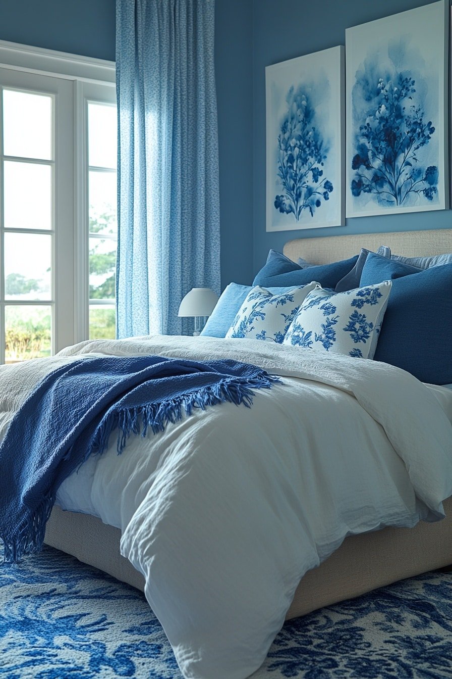 29 Blue Fantasy Bedroom Ideas To Create A Tranquil And Enchanting ...