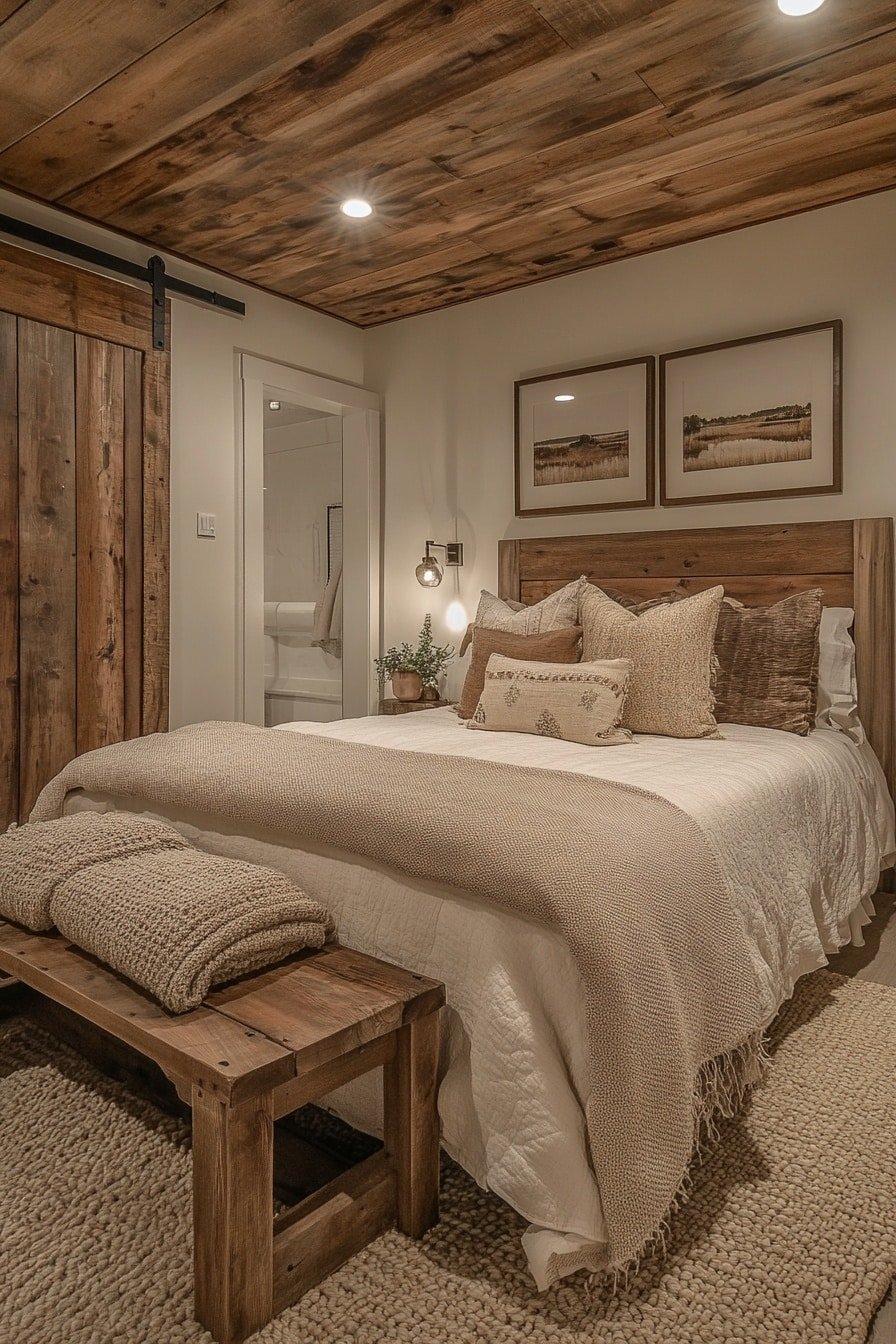 29 Barndominium Master Bed Ideas For A Unique And Sophisticated Look ...