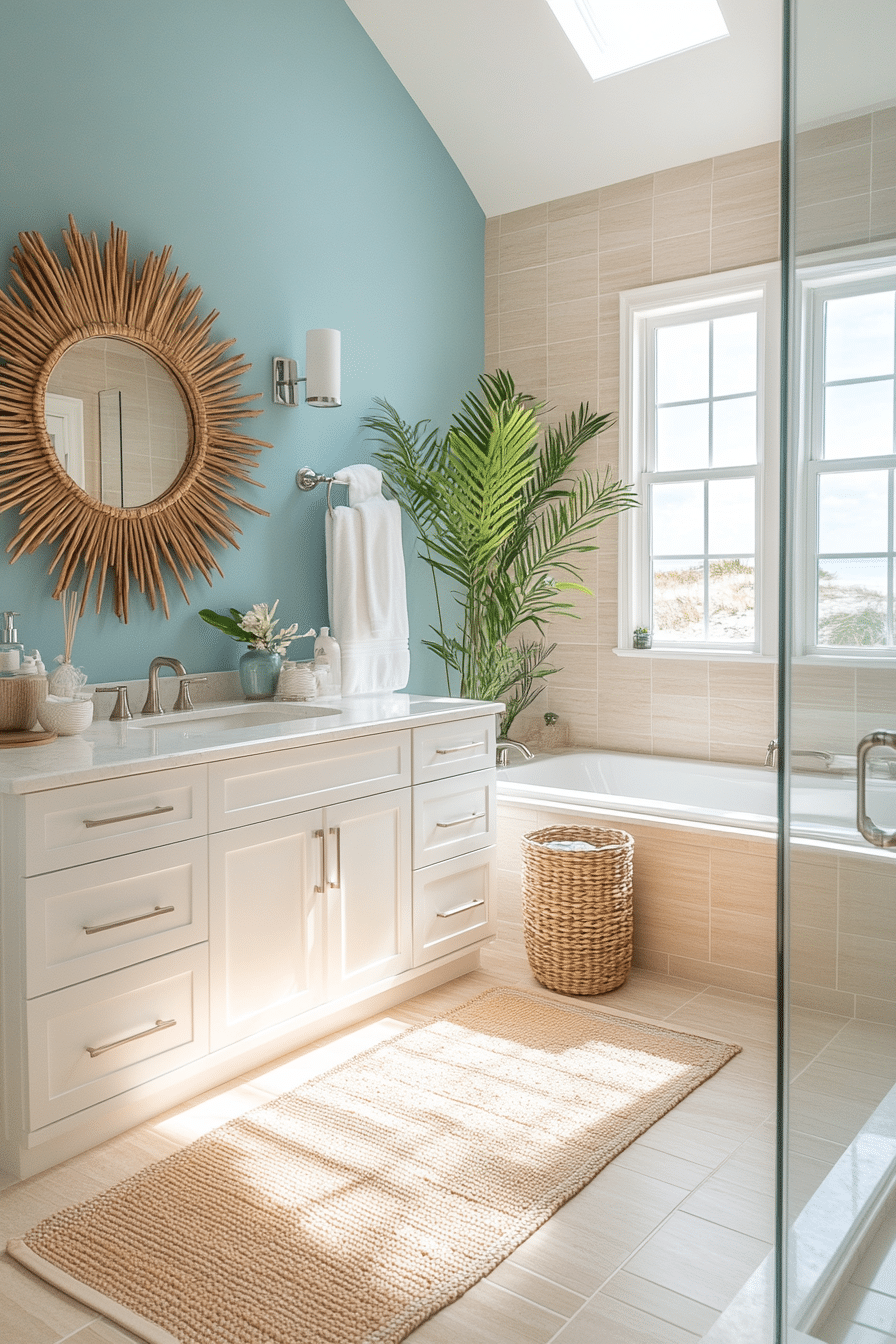29 Chic Nautical Bathroom Ideas To Bring Coastal Vibes Indoors - Learn ...
