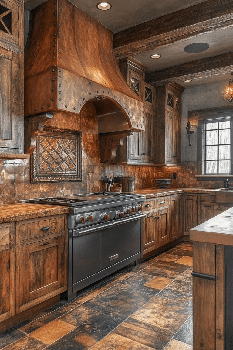 19 Rustic Kitchen Cabinets To Make Your Kitchen Feel Like A Cozy ...