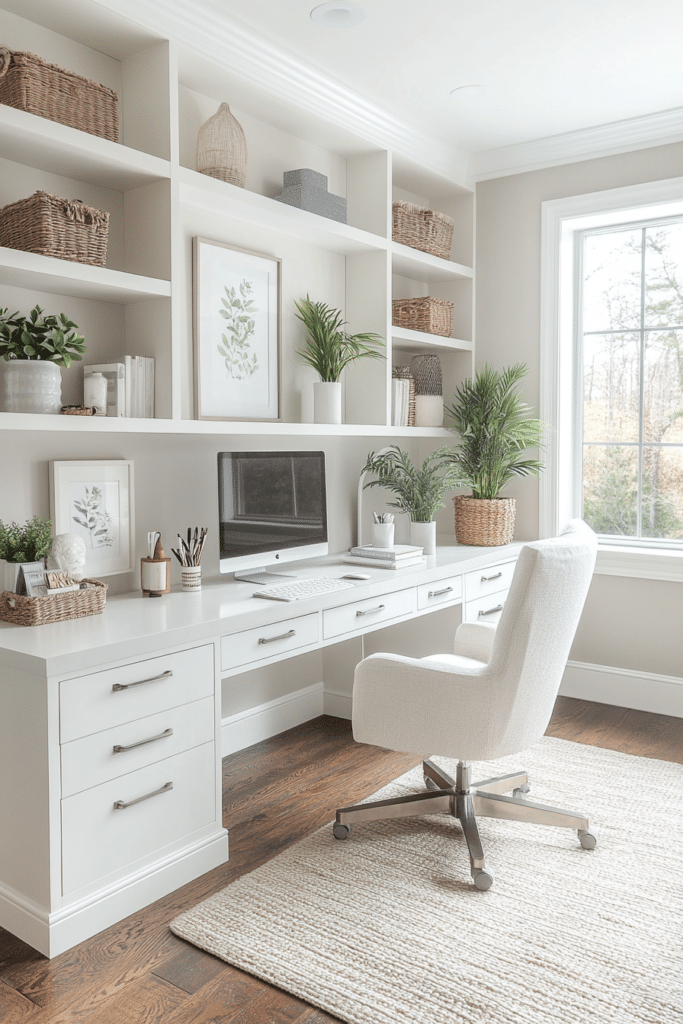 29 Elegant Home Office Ideas To Turn Your Work Space Into A Refined ...