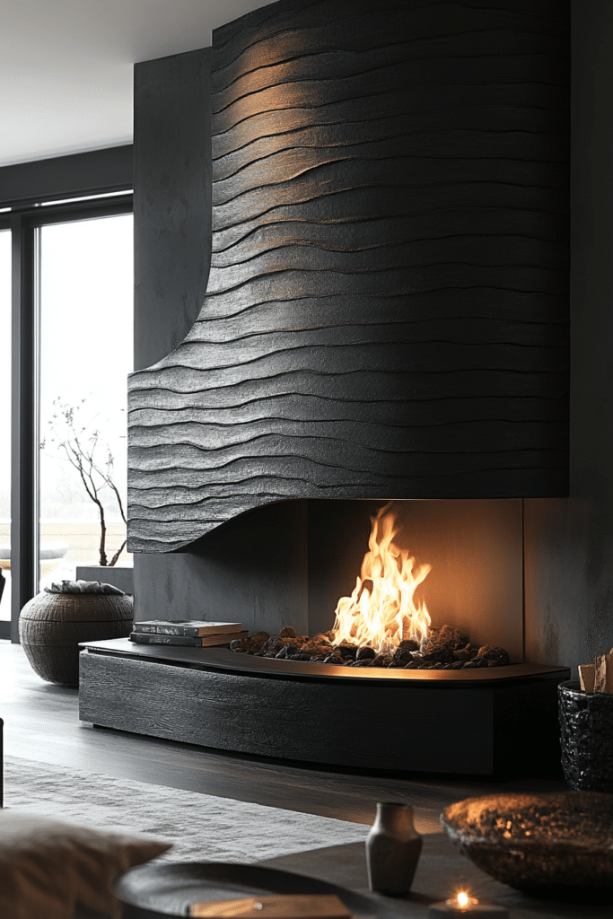 29 Modern Fireplace Ideas To Transform Your Living Space Into A Stylish ...