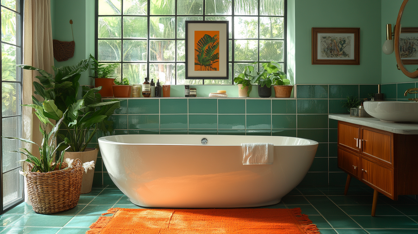 29 Retro Bathrooms Ideas To Bring Nostalgic Charm To Your Home - Learn ...