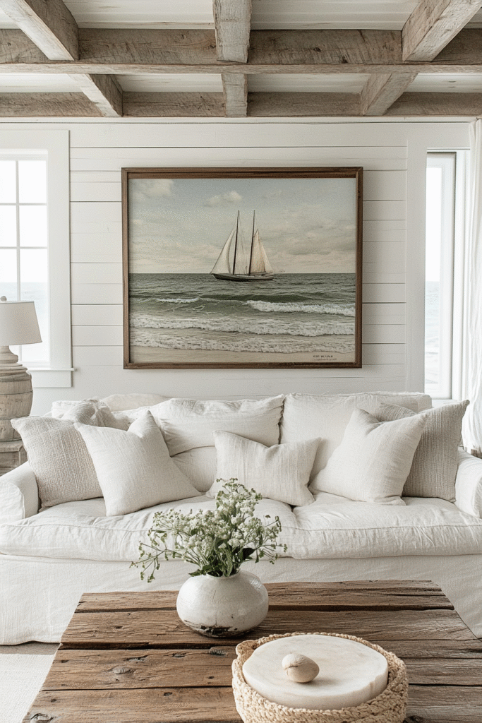 29 Coastal Room Decor Ideas To Infuse Your Home With Tranquil Ocean ...