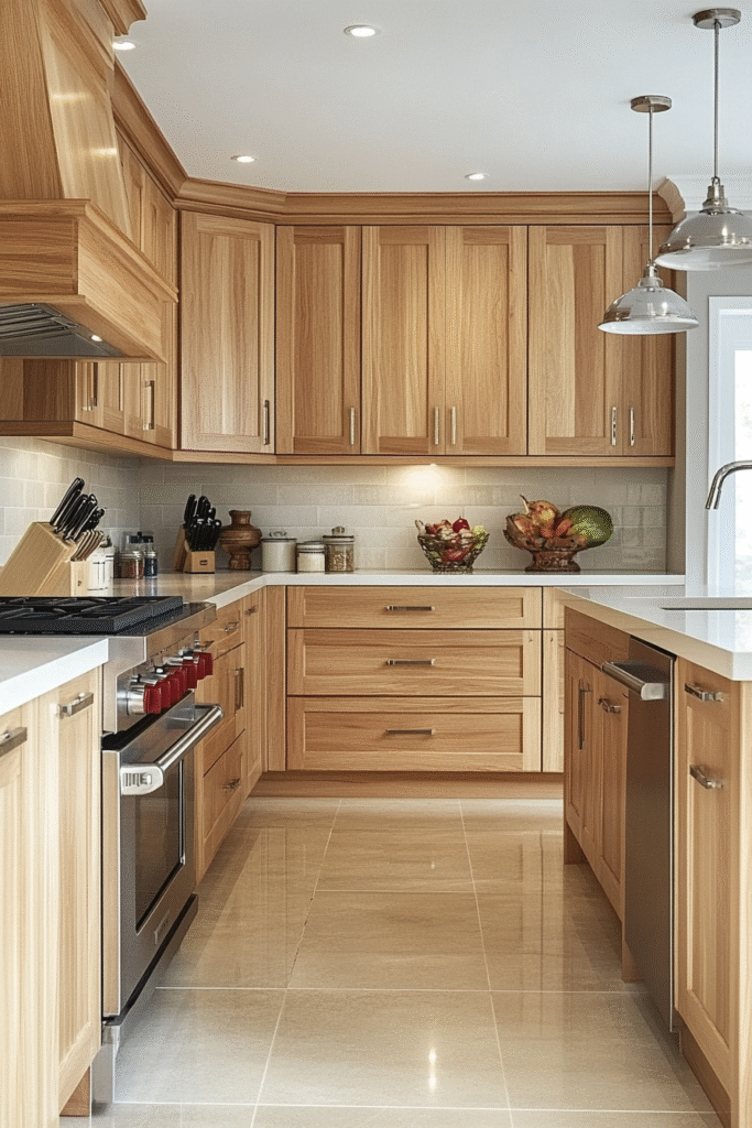 28+ Natural Maple Kitchen Cabinets Ideas For A Bright Kitchen Makeover ...