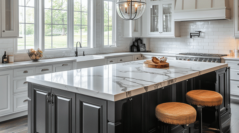 29 Marble Countertops To Transform Your Kitchen Into A Work Of Art ...