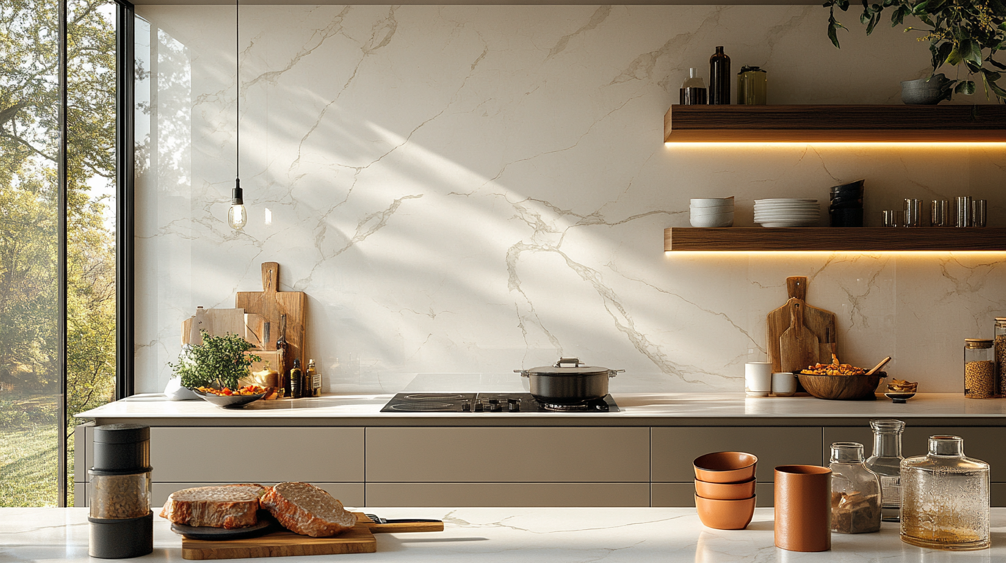 29 Marble Backsplash Ideas To Celebrate The Beauty Of Natural Stone ...