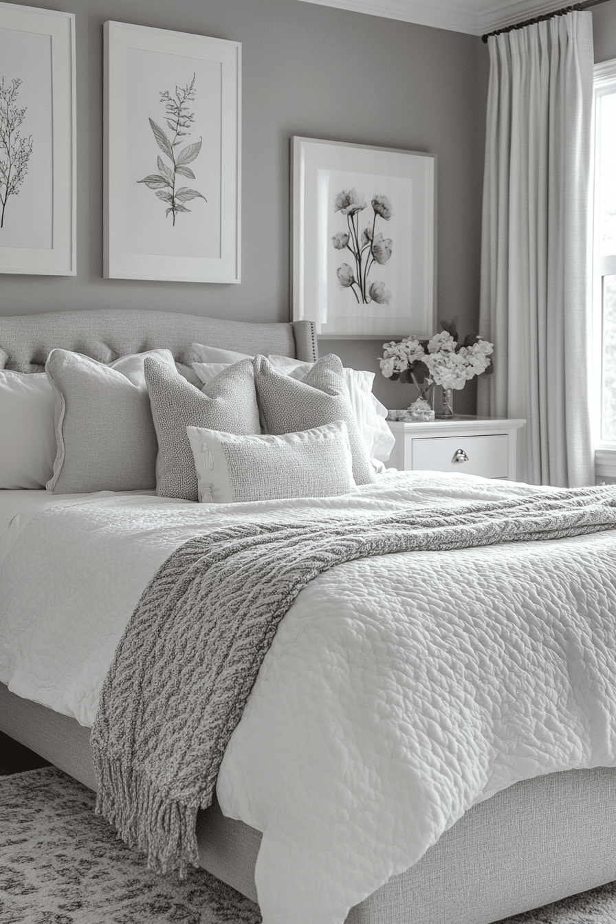 29 Grey Bedroom Ideas To Make Your Room Feel Warm Balanced And ...