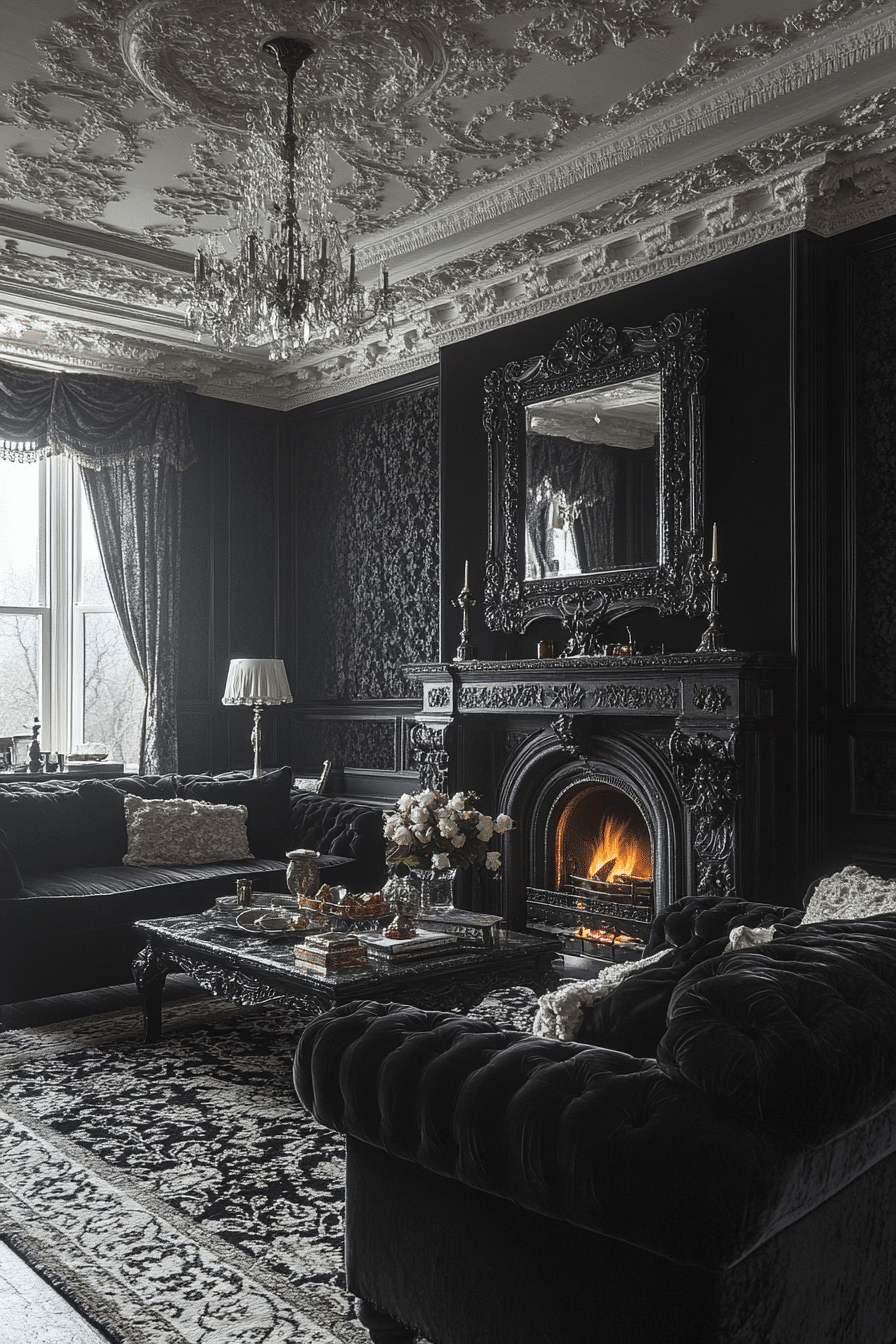 29 Victorian Living Room Ideas That Add Romance Warmth And Happy Energy ...