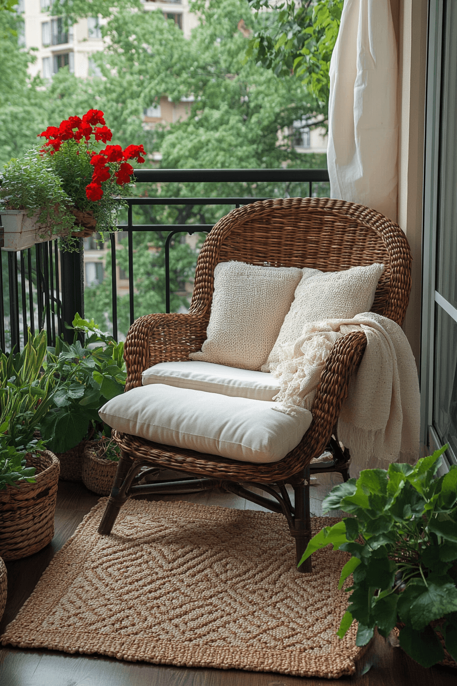 29 Small Apartment Balcony Ideas For A Cozy Peaceful And Happy Vibe ...