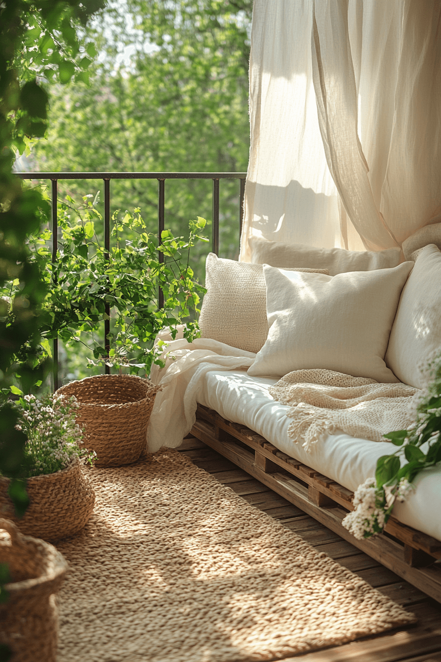 29 Small Apartment Balcony Ideas For A Cozy Peaceful And Happy Vibe ...