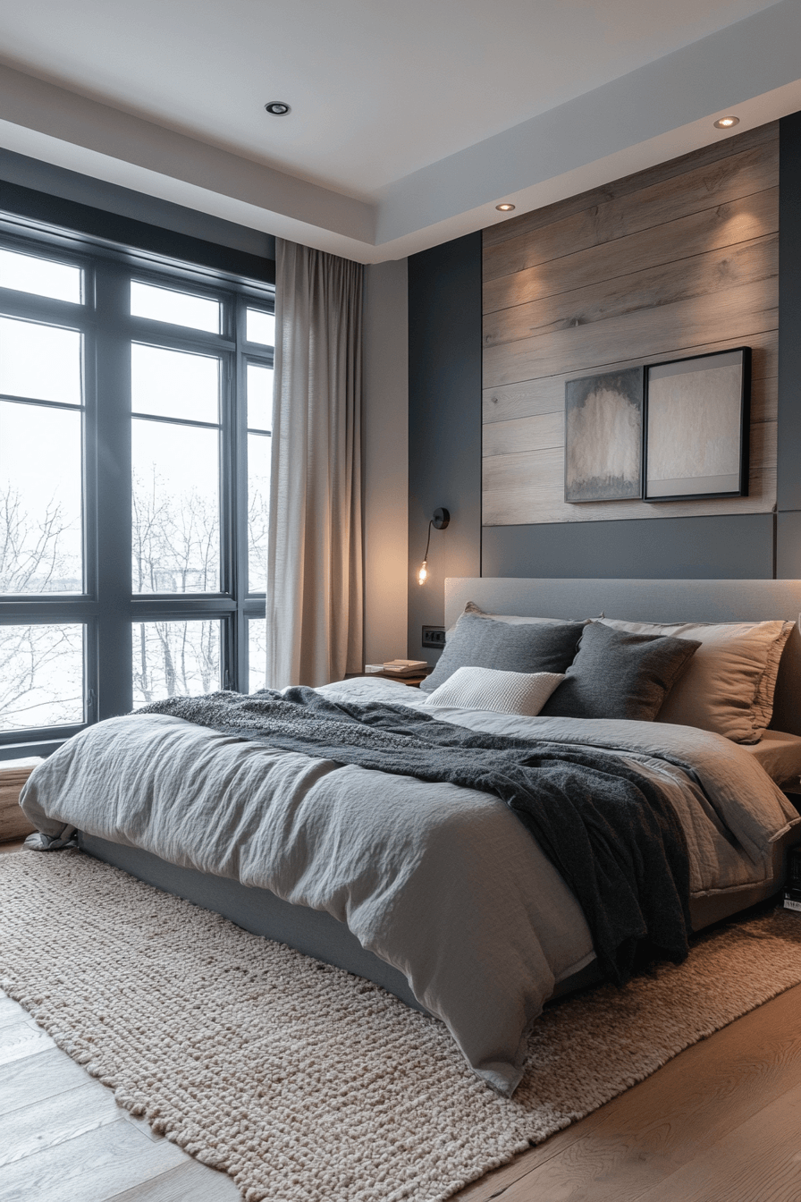 29 Grey Bedroom Ideas To Make Your Room Feel Warm Balanced And ...