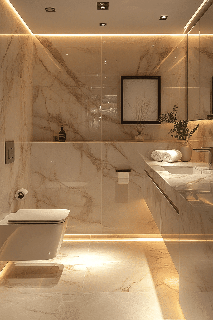 29 Small Bathroom Inspo That Makes Small Spaces Feel Open And Bright ...