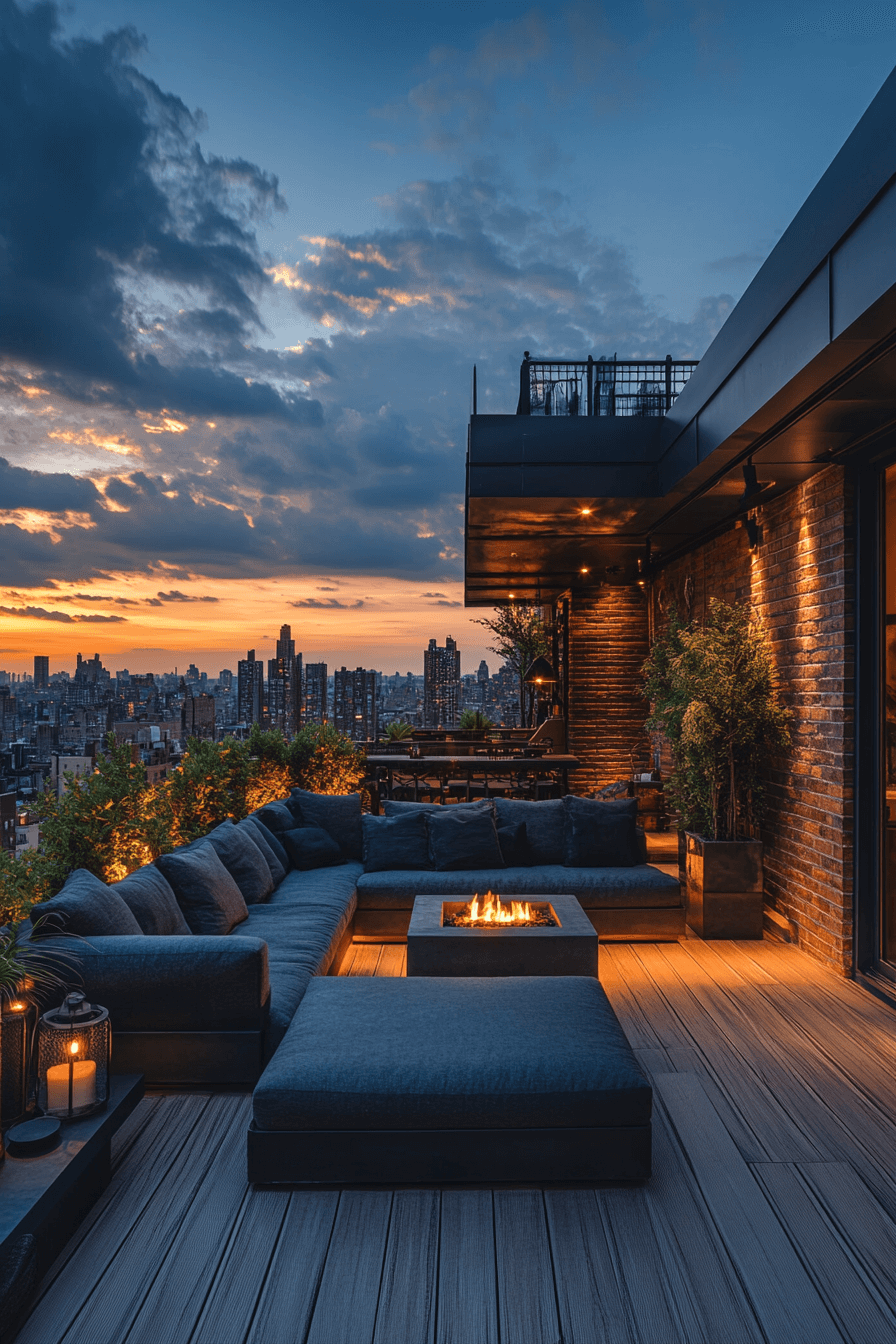 29 Rooftop Terrace Design Ideas That Make Every Evening Feel Special ...