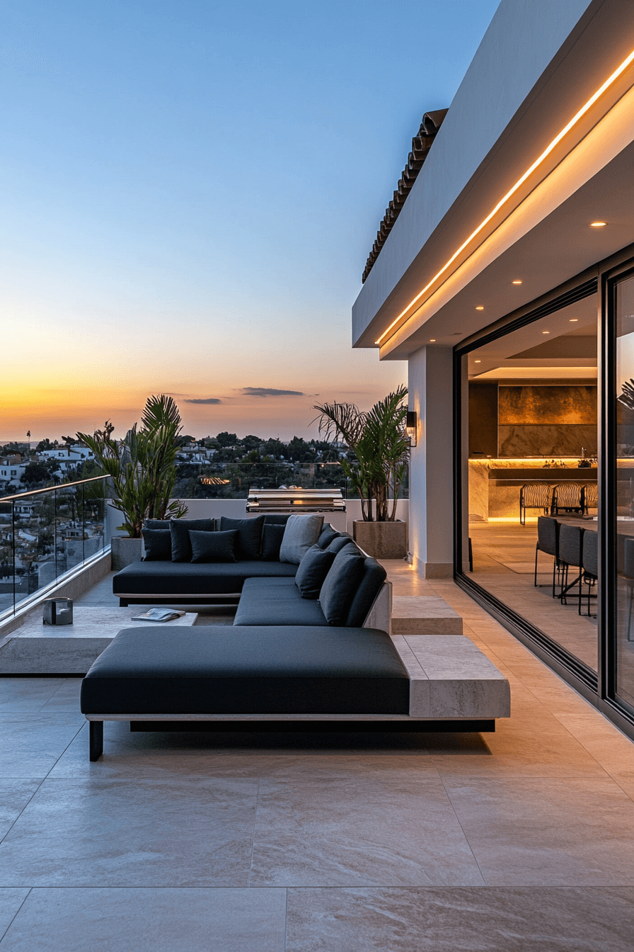 29 Rooftop Terrace Design Ideas That Make Every Evening Feel Special ...