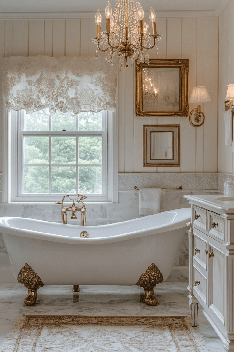 29 Victorian Bathroom Ideas To Make Your Space Feel Warm Graceful And ...