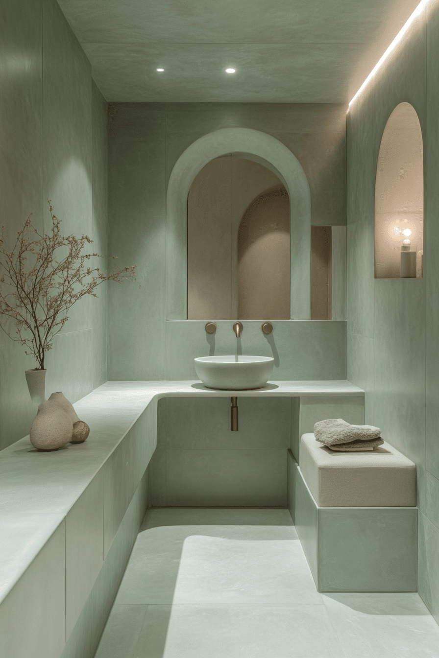 29 Sage Green Bathroom Ideas You Will Love Starting The Day With ...