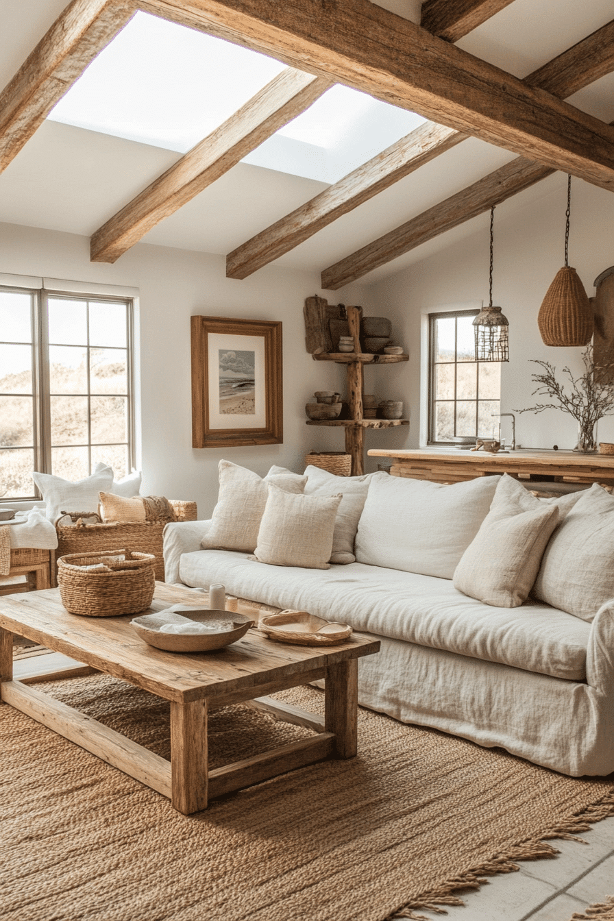 29 Coastal Farmhouse Decor Ideas That Blend Comfort And Coastal Style ...
