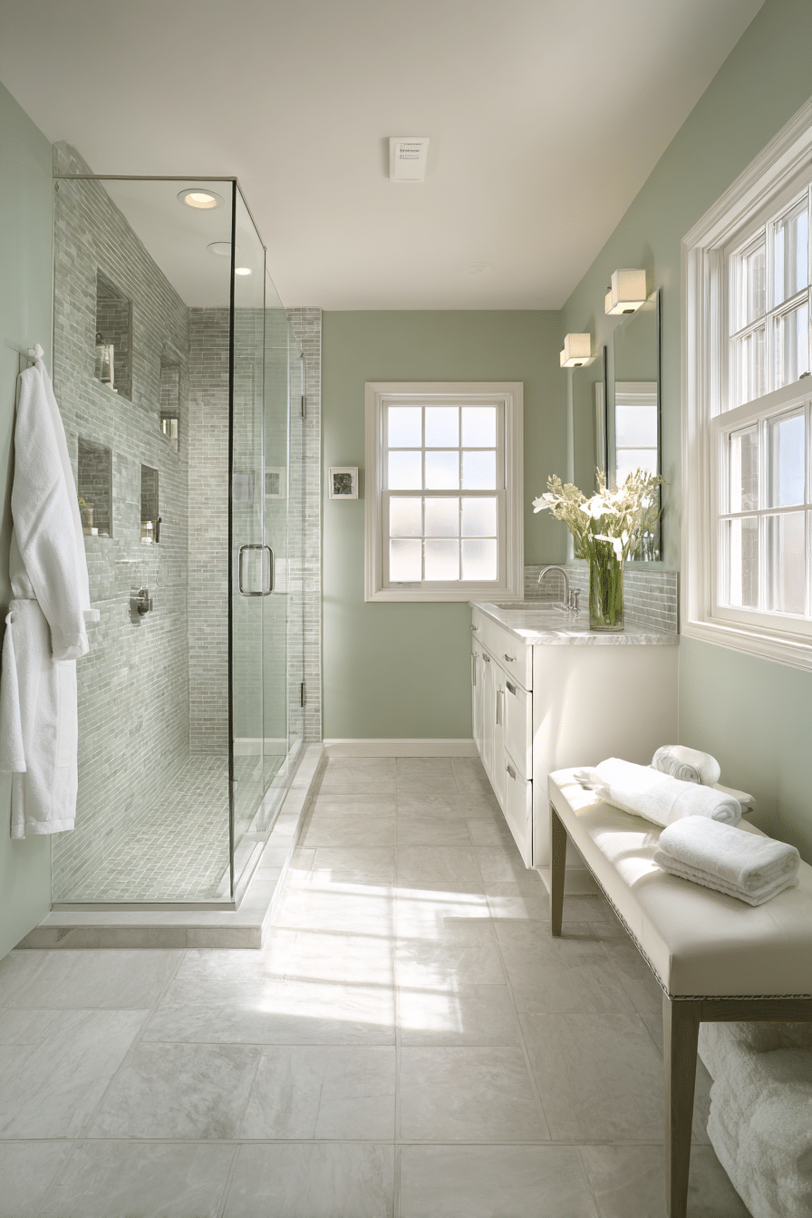 29 Sage Green Bathroom Ideas You Will Love Starting The Day With ...