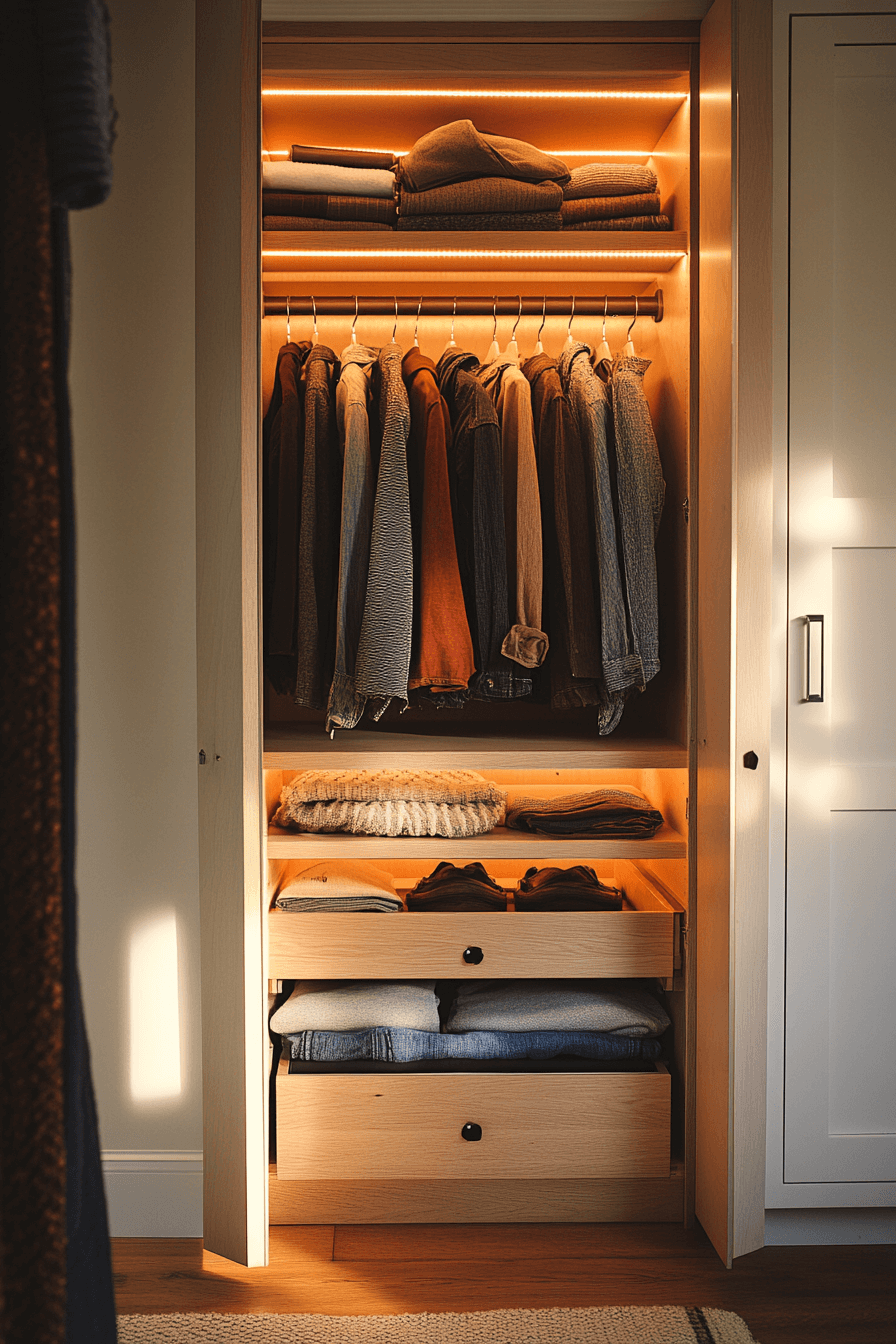29 Closet Ideas For Small Spaces That Make Getting Ready Easier - Learn ...