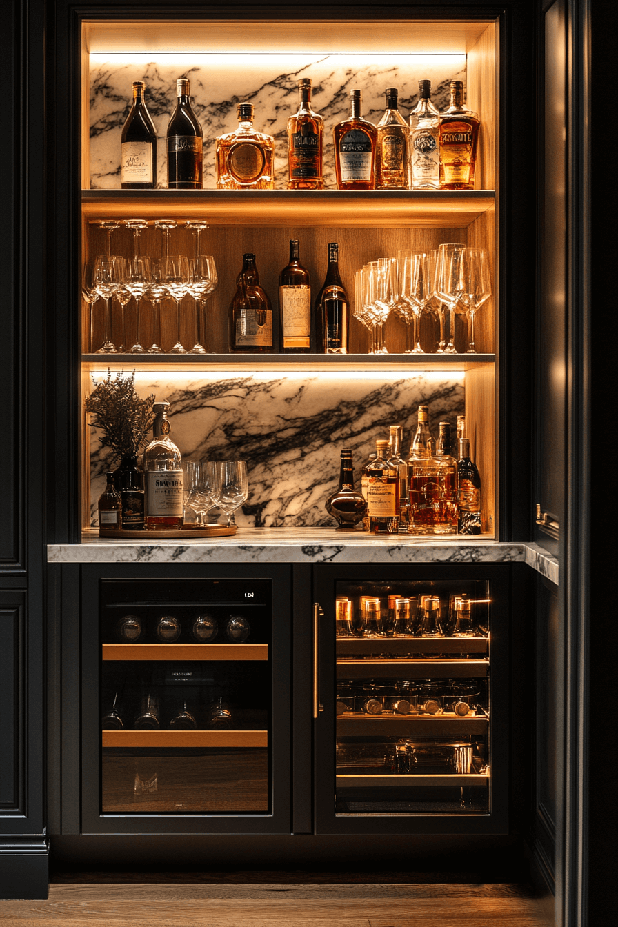 29 Mini Bar Ideas Small Spaces That Make Entertaining Extra Fun - Learn ...
