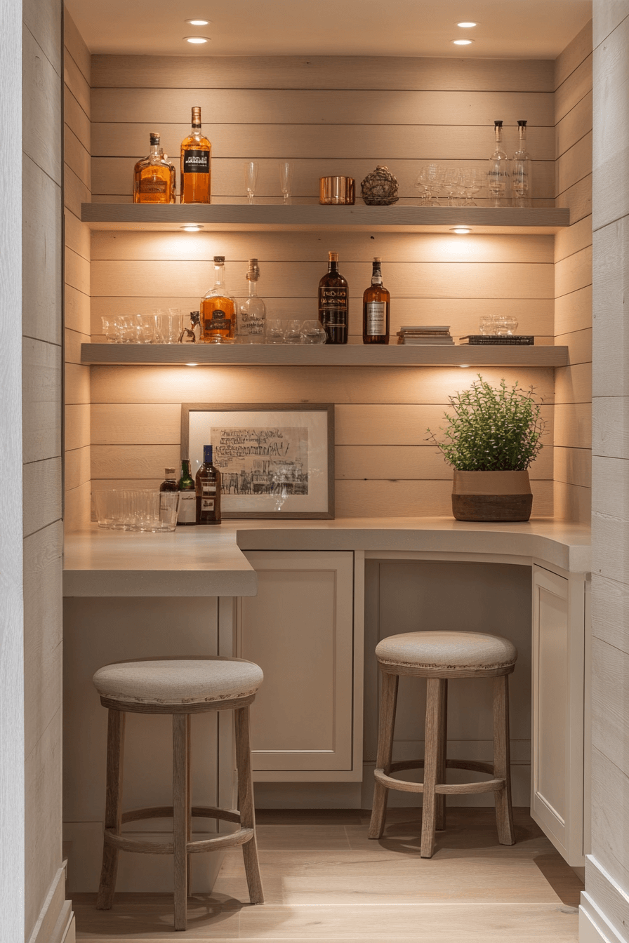 29 Mini Bar Ideas Small Spaces That Make Entertaining Extra Fun - Learn ...